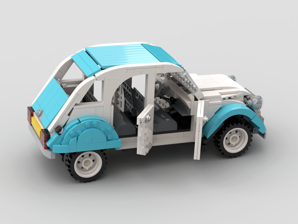 LEGO MOC Citroen 2CV Dolly by ww | Rebrickable - Build with LEGO