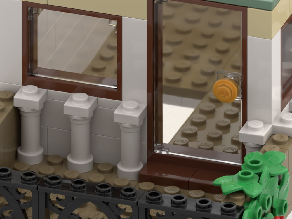 LEGO MOC-242841 10297 Corner Café Modular by faint_range14 ...