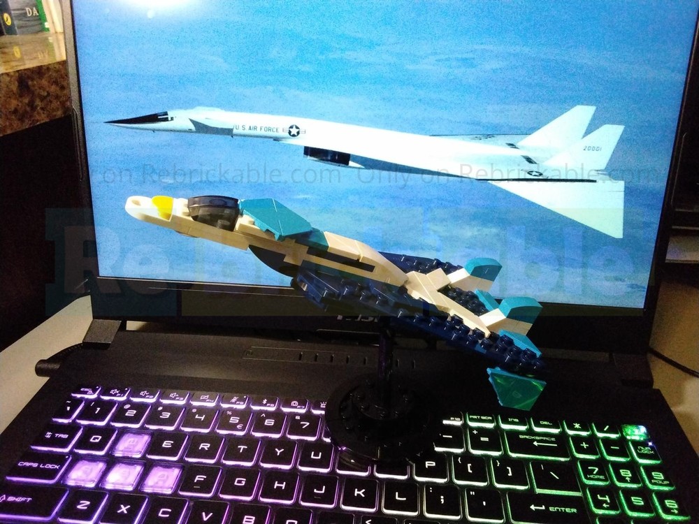 LEGO MOC XB-70 Valkyrie Inspired by Lego SpiderBen | Rebrickable ...