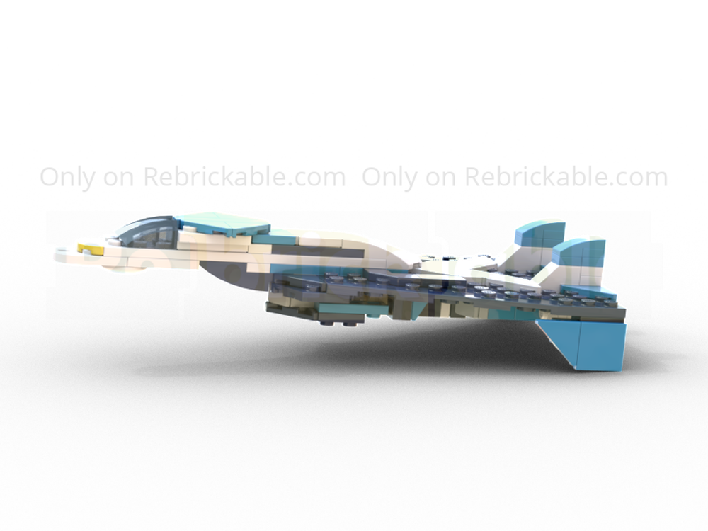 LEGO MOC XB-70 Valkyrie Inspired by Lego SpiderBen | Rebrickable ...