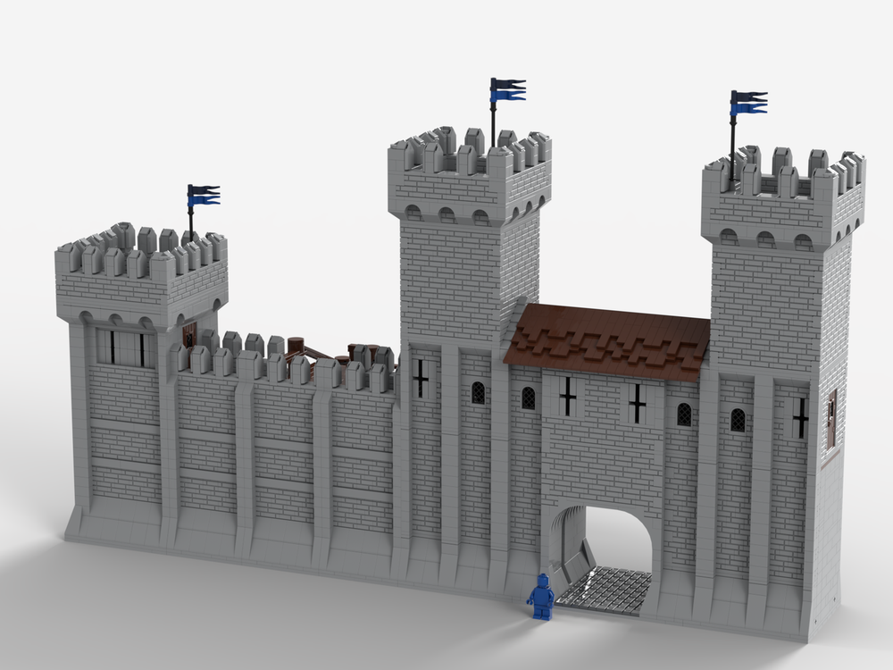 LEGO MOC Modular Castle – Custom LEGO® MOC by Vitriol_Institute ...