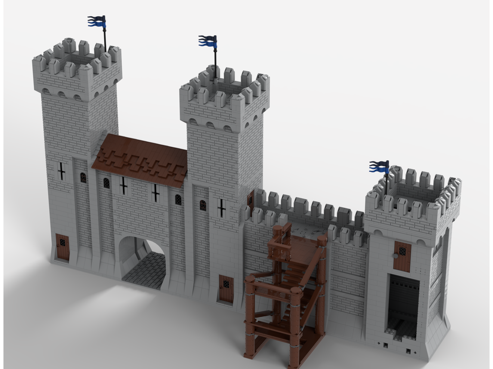 LEGO MOC-242843 Modular Castle – Custom LEGO® MOC by Vitriol_Institute ...