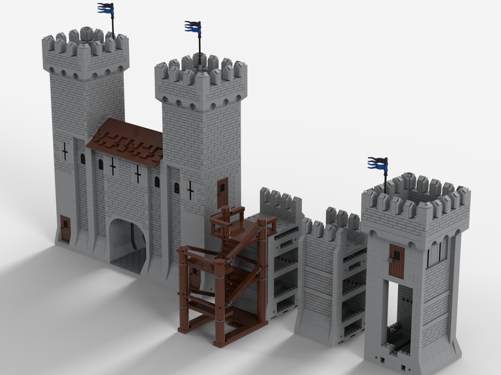 LEGO MOC-242843 Modular Castle – Custom LEGO® MOC by Vitriol_Institute ...
