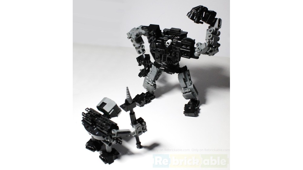LEGO MOC Toa Mata Onua Rebuild by Mobilox | Rebrickable - Build with LEGO