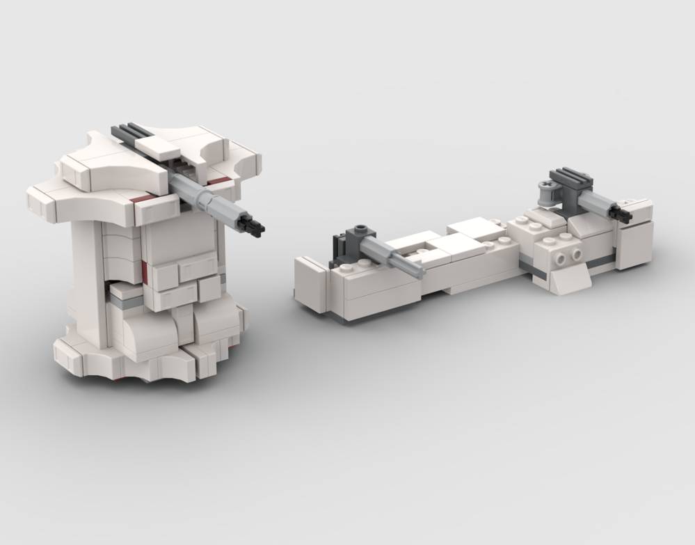 LEGO MOC-242868 Hoth Trenchline Alt Build for Boarding the Tantive IV ...