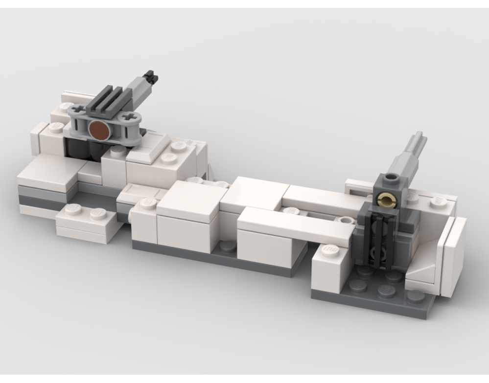 LEGO MOC-242868 Hoth Trenchline Alt Build for Boarding the Tantive IV ...