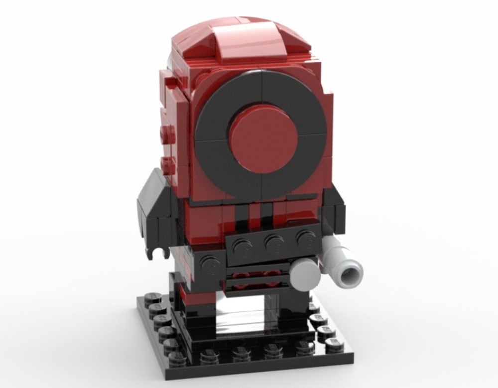 LEGO MOC Guavian Security Soldier Brickheadz by DadIChONk | Rebrickable ...