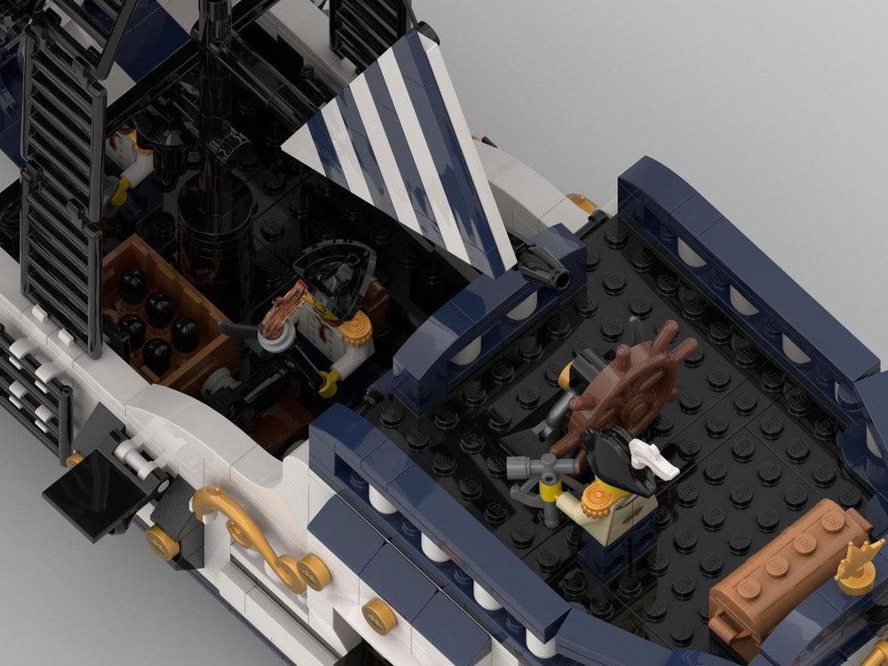 LEGO MOC-242893 Admiral Ship by Lacike82 | Rebrickable - Build with LEGO
