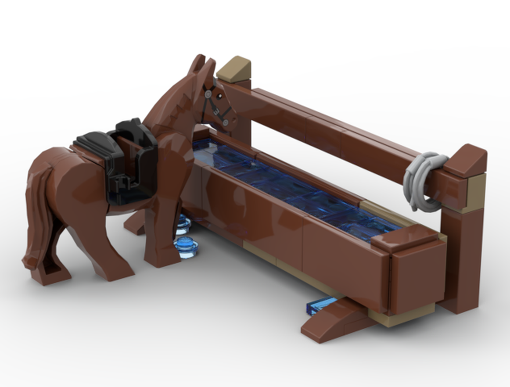 LEGO MOC Horse Trough – CB005 by cfrBernard | Rebrickable - Build with LEGO