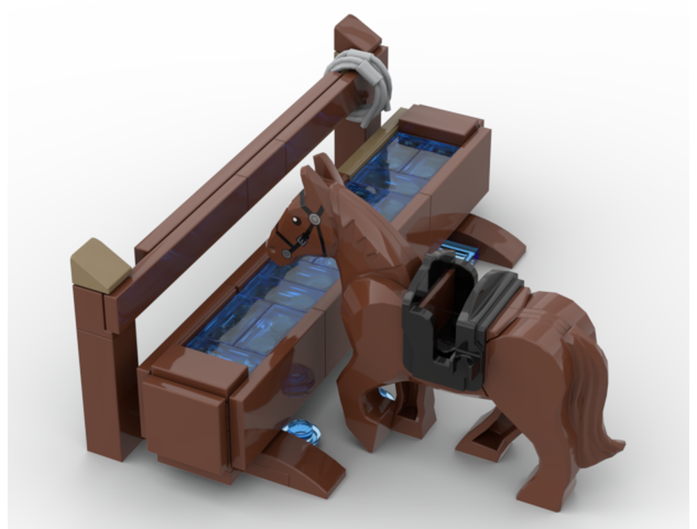 LEGO MOC Horse Trough – CB005 by cfrBernard | Rebrickable - Build with LEGO