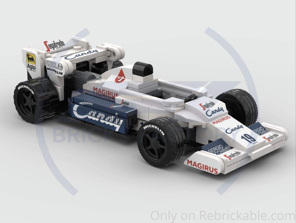 LEGO MOC-242912 F1 Toleman TG184 by Pit Lane Bricks Factory ...