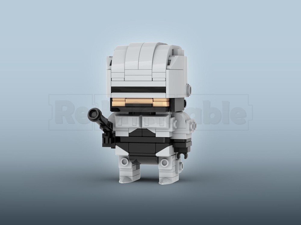LEGO MOC RoboCop Brickheadz LEGO MOC - RoboCop by Eugenio Iacono ...