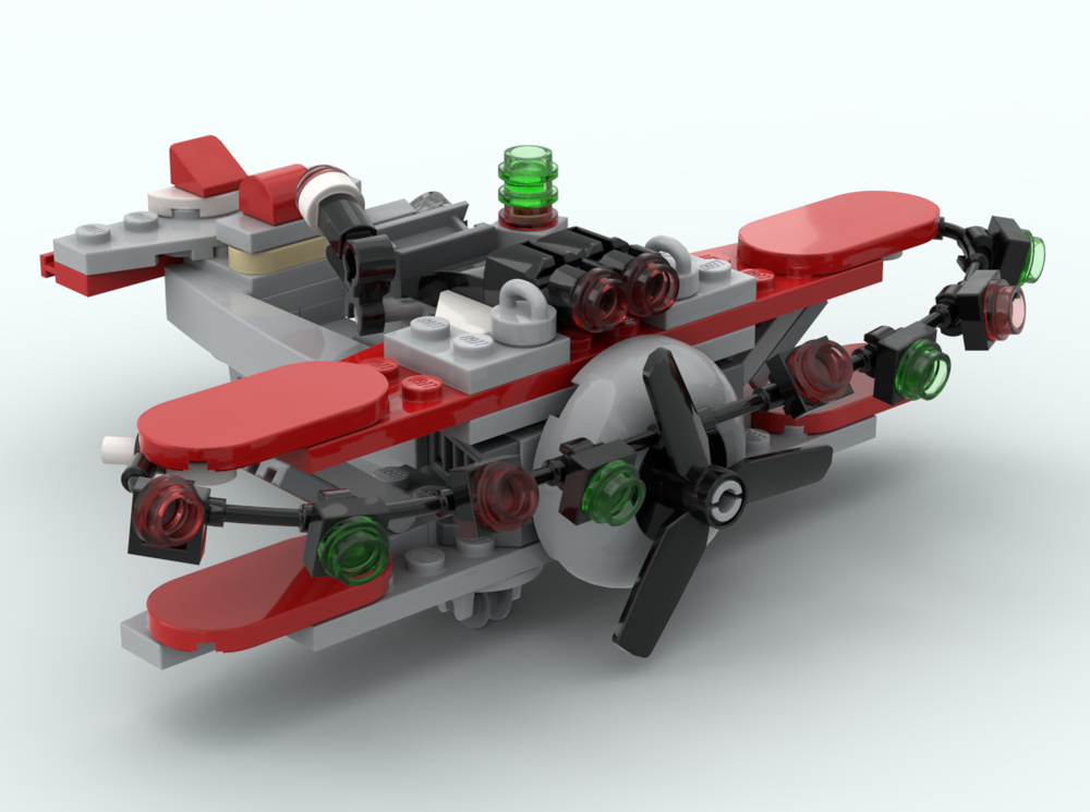 LEGO MOC Fortnite Plane Winterfest by Dume_Bricks | Rebrickable - Build ...