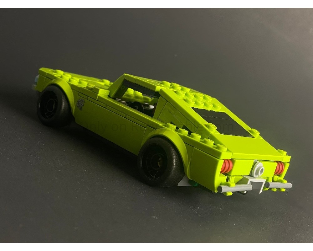 LEGO MOC 77237 Mustang Fastback Inspired by NJDesign | Rebrickable ...