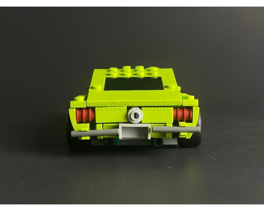 LEGO MOC 77237 Mustang Fastback Inspired by NJDesign | Rebrickable ...