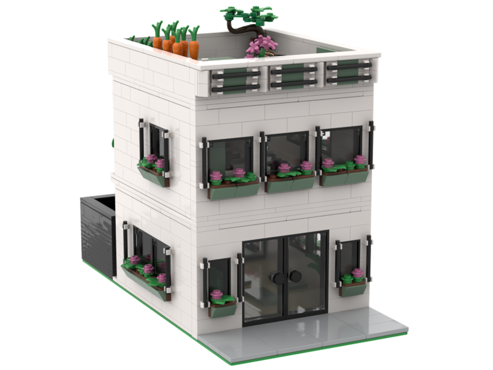 LEGO MOC Yoga Studio and Apartment by Maiagvc | Rebrickable - Build ...