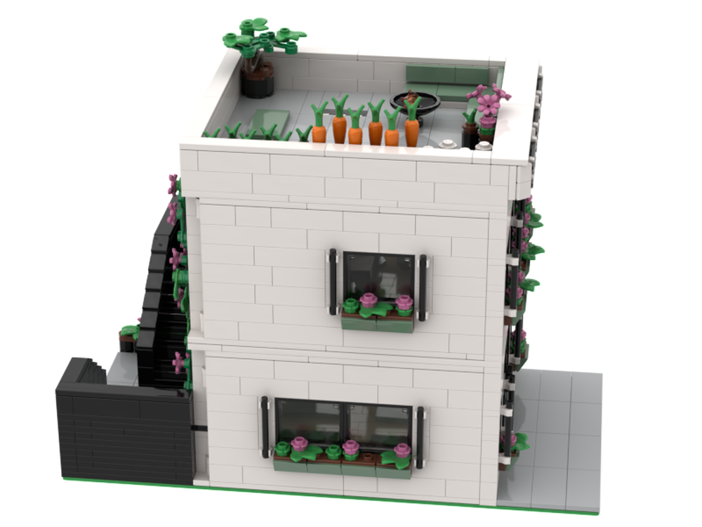 LEGO MOC-242979 Yoga Studio and Apartment by Maiagvc | Rebrickable ...