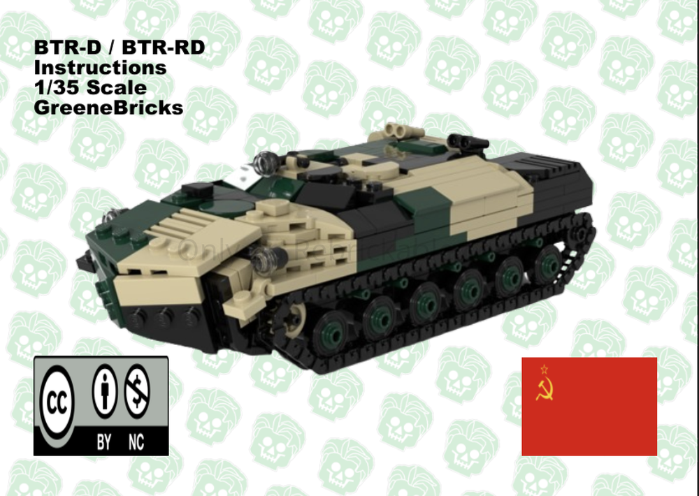 LEGO MOC-242991 BTR-D / BTR-RD by GreeneBricks | Rebrickable - Build ...