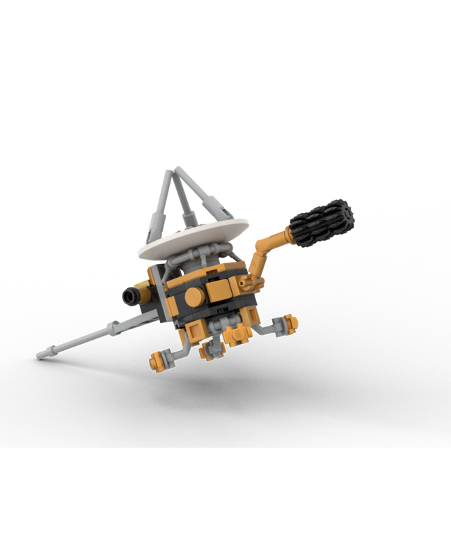 LEGO MOC Pluto 350 Space Probe by TheStarshipGarage | Rebrickable ...