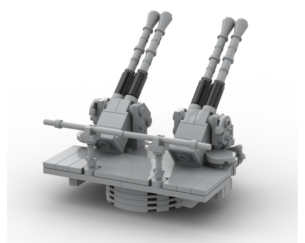 LEGO MOC Bofors 40mm Quad Mount by makerbrick | Rebrickable - Build ...