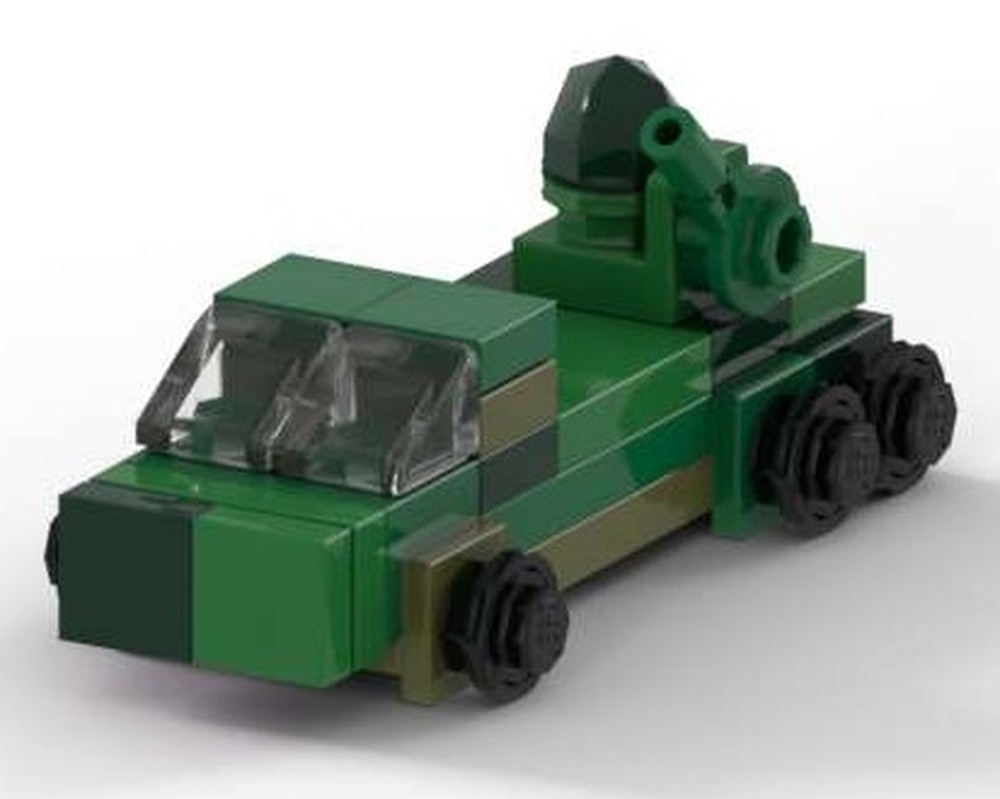LEGO MOC Lego Mini Military Truck by stormtrooperMOC | Rebrickable ...