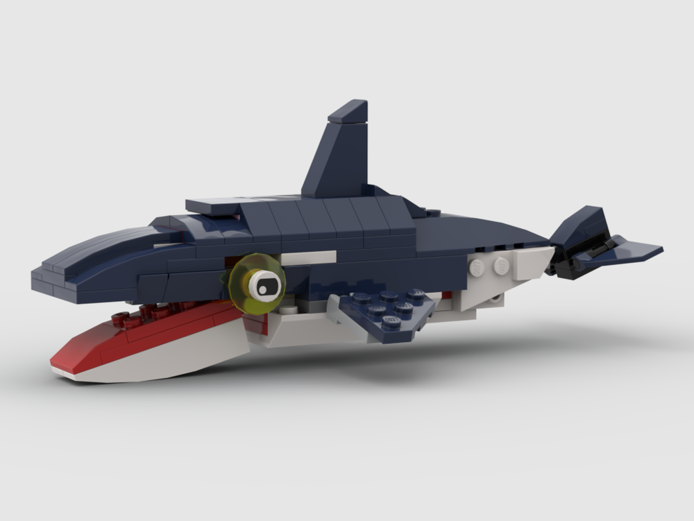 LEGO MOC 31088 Whale by bontragerk | Rebrickable - Build with LEGO