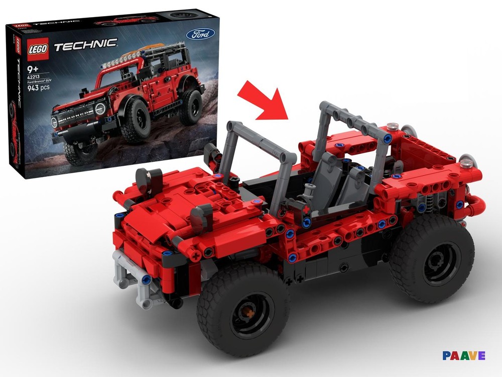 LEGO MOC-243024 42213 Dune Buggy by paave | Rebrickable - Build with LEGO