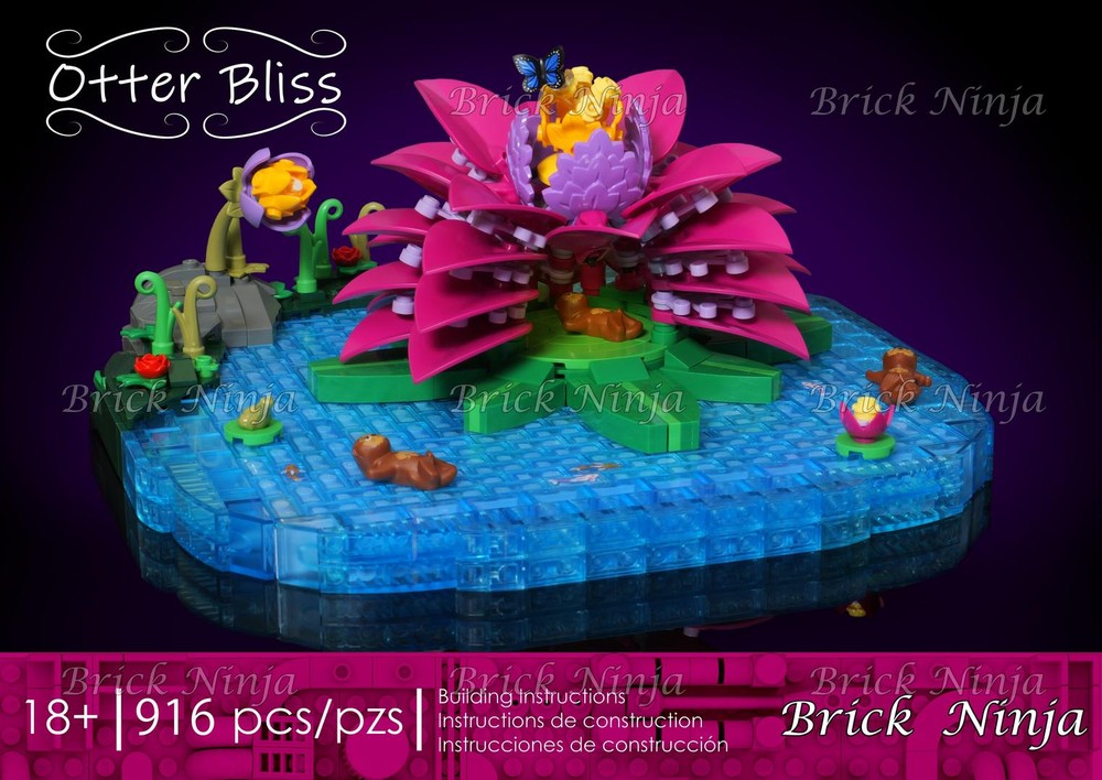 LEGO MOC-243037 Otter Bliss by Brick.Ninja | Rebrickable - Build with LEGO