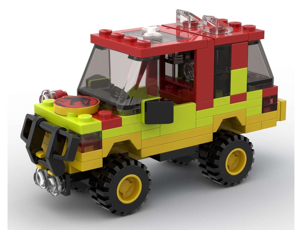 LEGO MOC Jurassic Park Retro Classic Ford Explorer Set by TheBastian ...