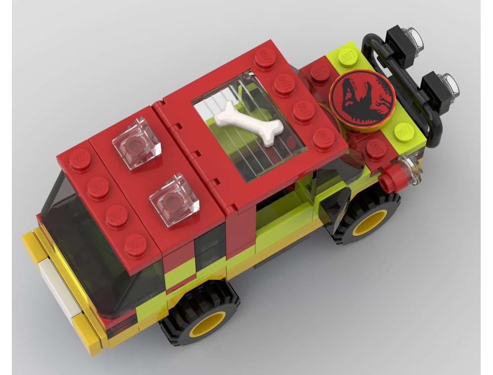 LEGO MOC Jurassic Park Retro Classic Ford Explorer Set by TheBastian ...