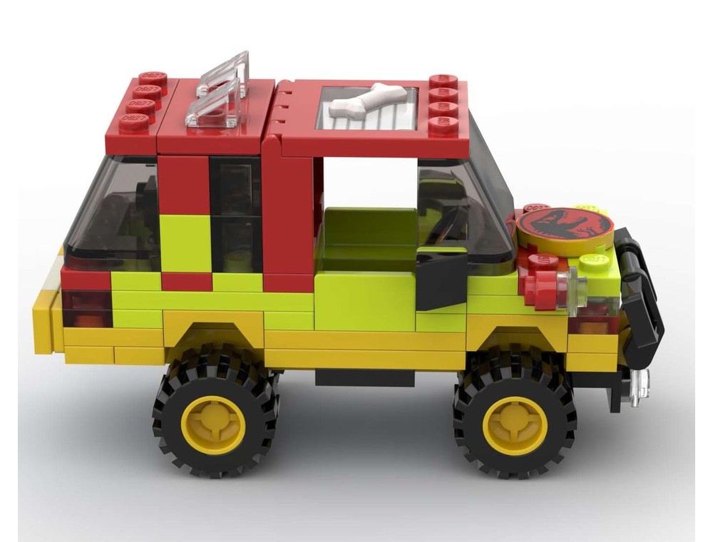 LEGO MOC Jurassic Park Retro Classic Ford Explorer Set by TheBastian ...