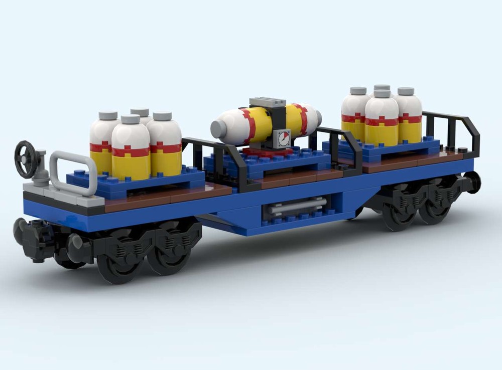 LEGO MOC-243064 Shell Blue Carriage by wolfmanone | Rebrickable - Build ...
