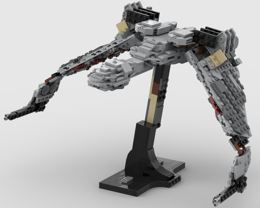 LEGO MOC-243072 75375 Klingon Bird of Prey (B'rel class) by SaffronHaas ...