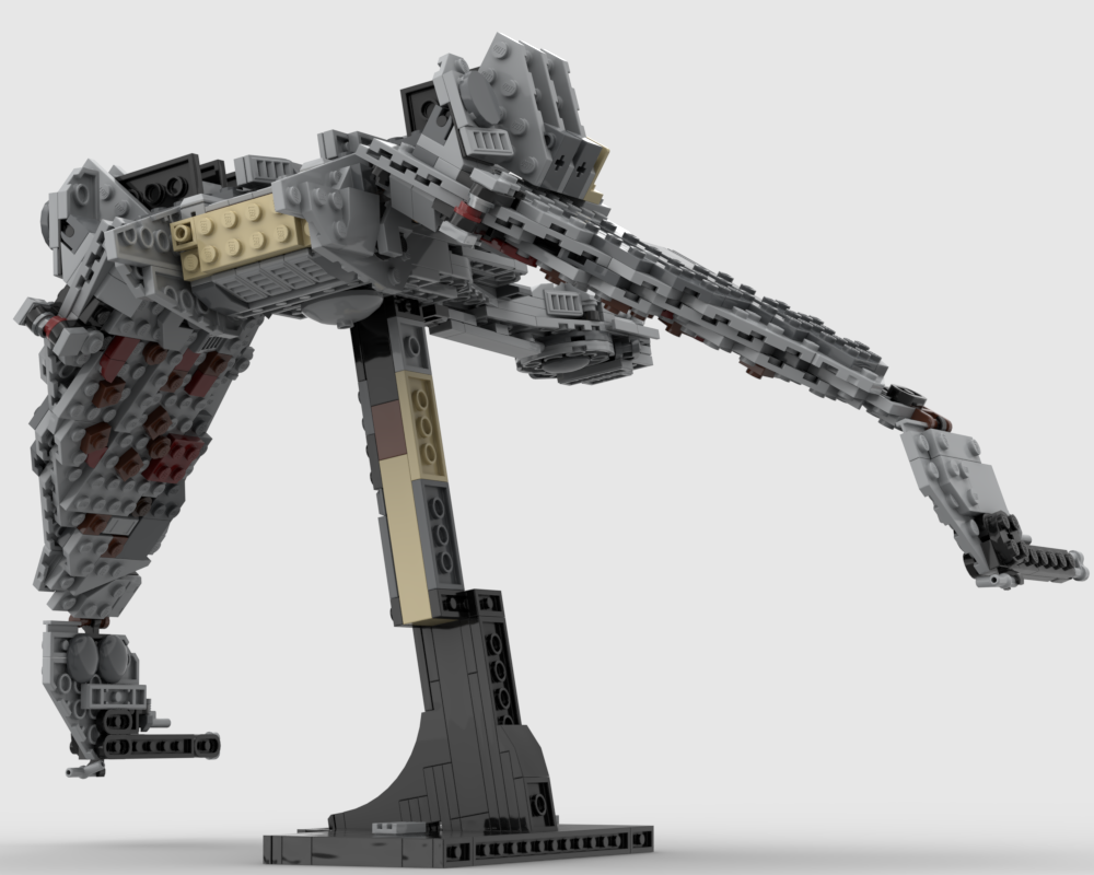 LEGO MOC-243072 75375 Klingon Bird of Prey (B'rel class) by SaffronHaas ...