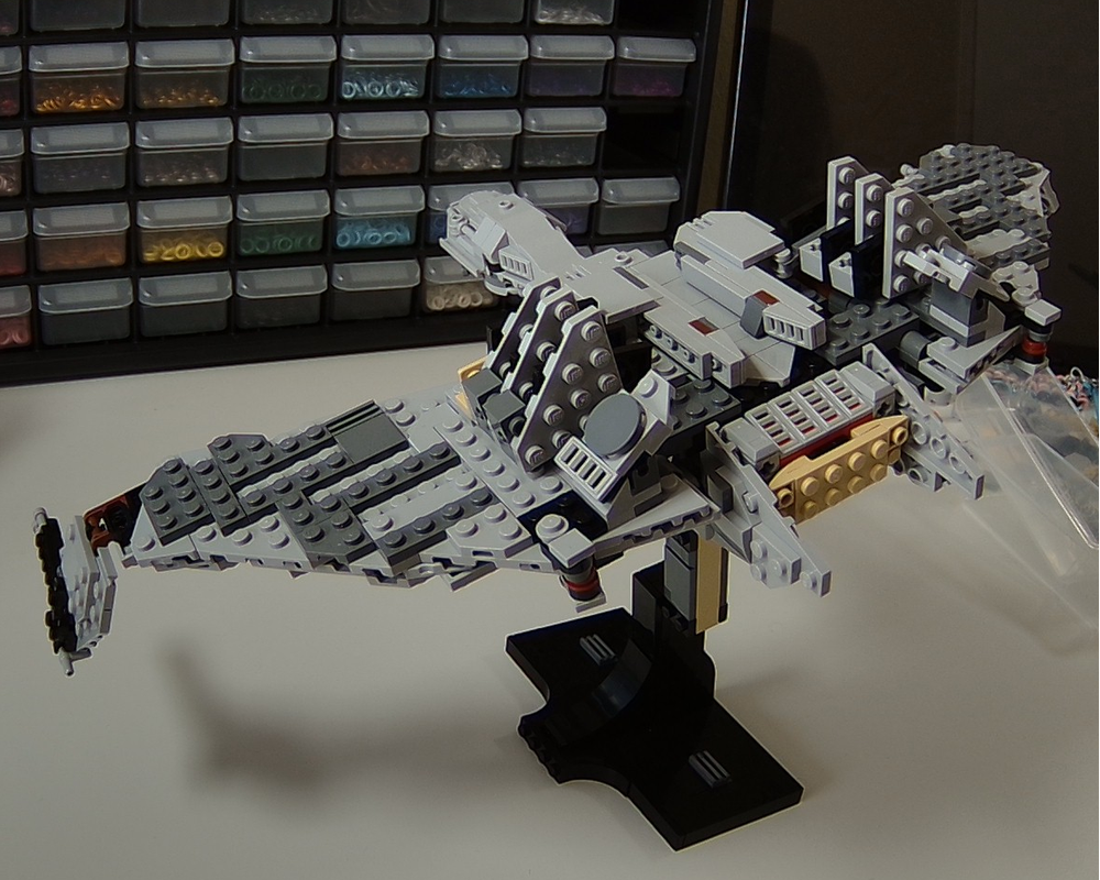 LEGO MOC-243072 75375 Klingon Bird of Prey (B'rel class) by SaffronHaas ...
