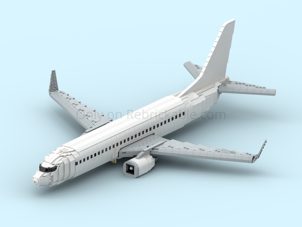 LEGO MOC-243084 Boeing 737-800 by BespokeLegoDesigns | Rebrickable ...