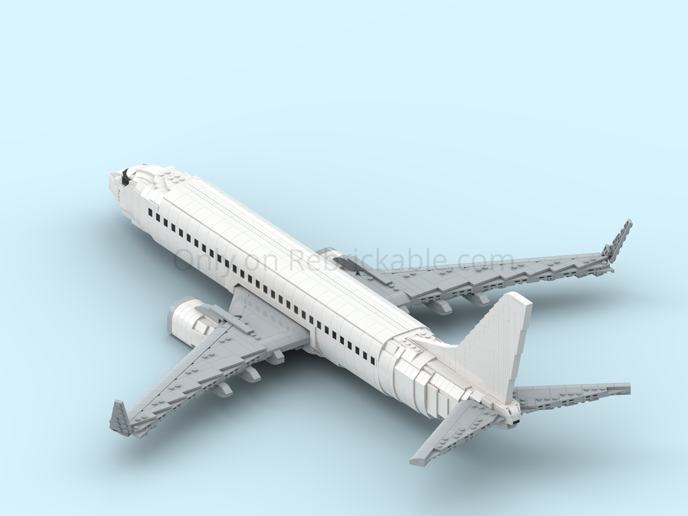 LEGO MOC-243084 Boeing 737-800 by BespokeLegoDesigns | Rebrickable ...