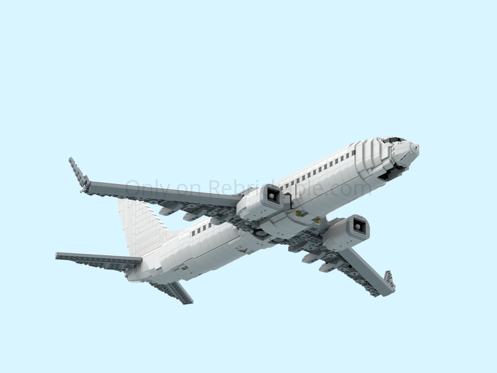 LEGO MOC-243084 Boeing 737-800 by BespokeLegoDesigns | Rebrickable ...