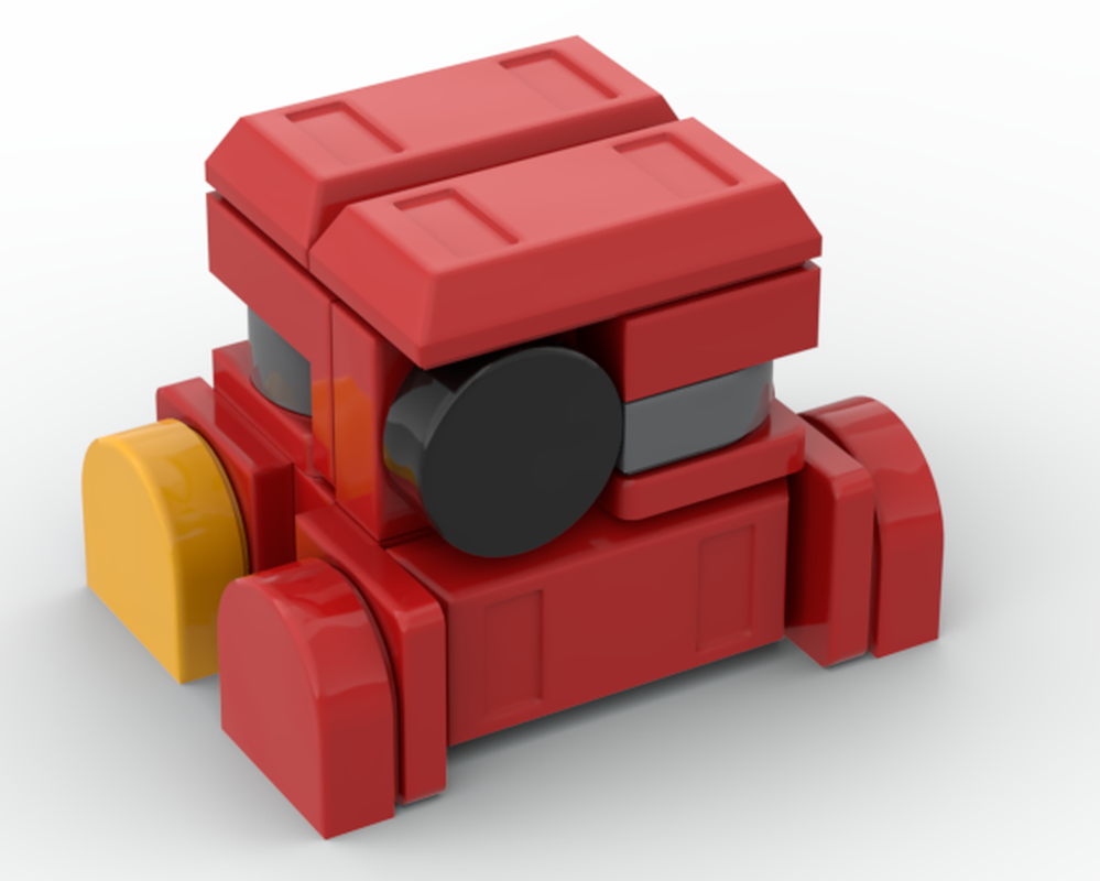 LEGO MOC B2-EMO by Brotato_Skins | Rebrickable - Build with LEGO