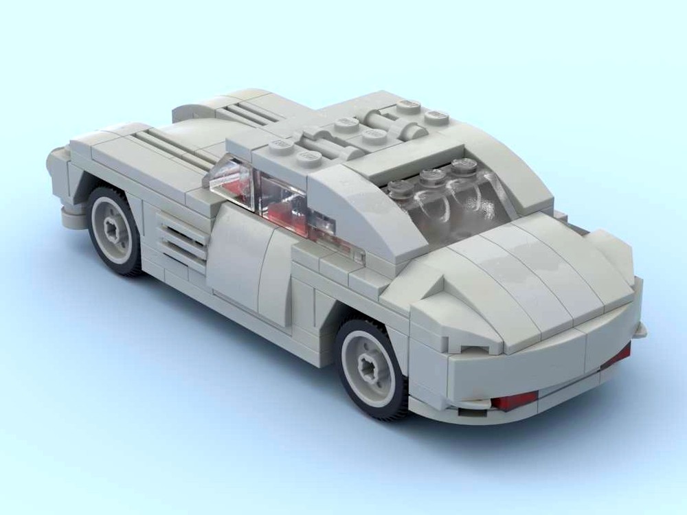 LEGO MOC 1954 Mercedes-Benz 300 SL Flügeltürer in minifig scale by ...