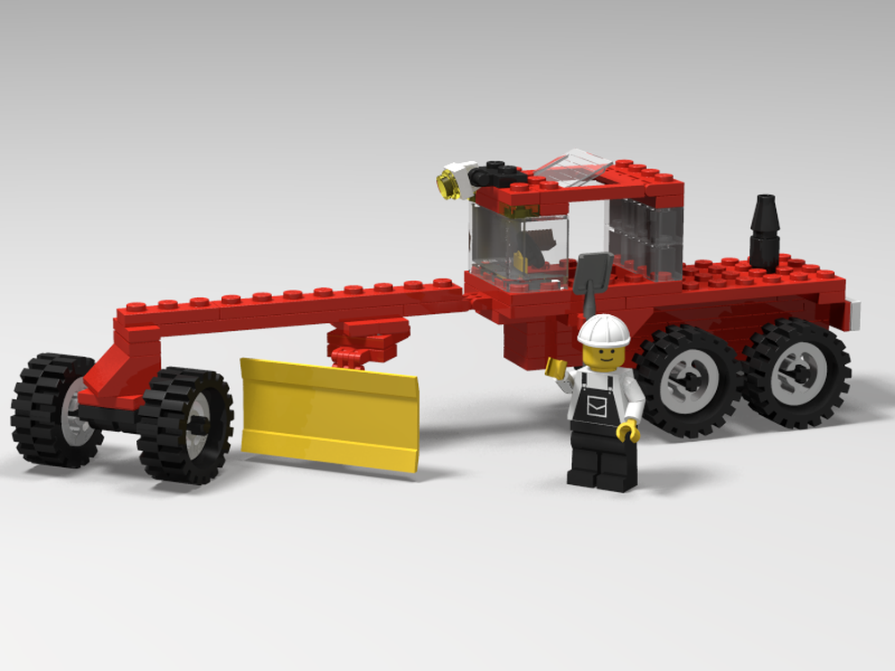 LEGO MOC CAT Grader by Bruckette | Rebrickable - Build with LEGO