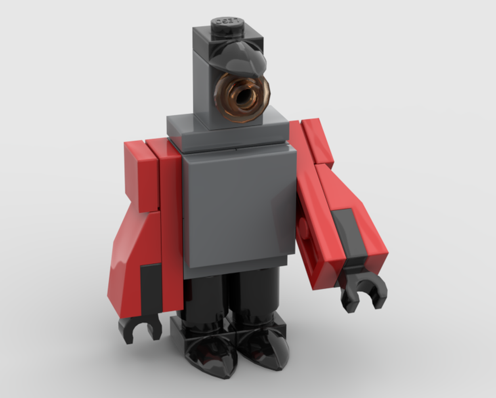 LEGO MOC-243093 Mini-scale Robot by Gandalf Bricks | Rebrickable ...