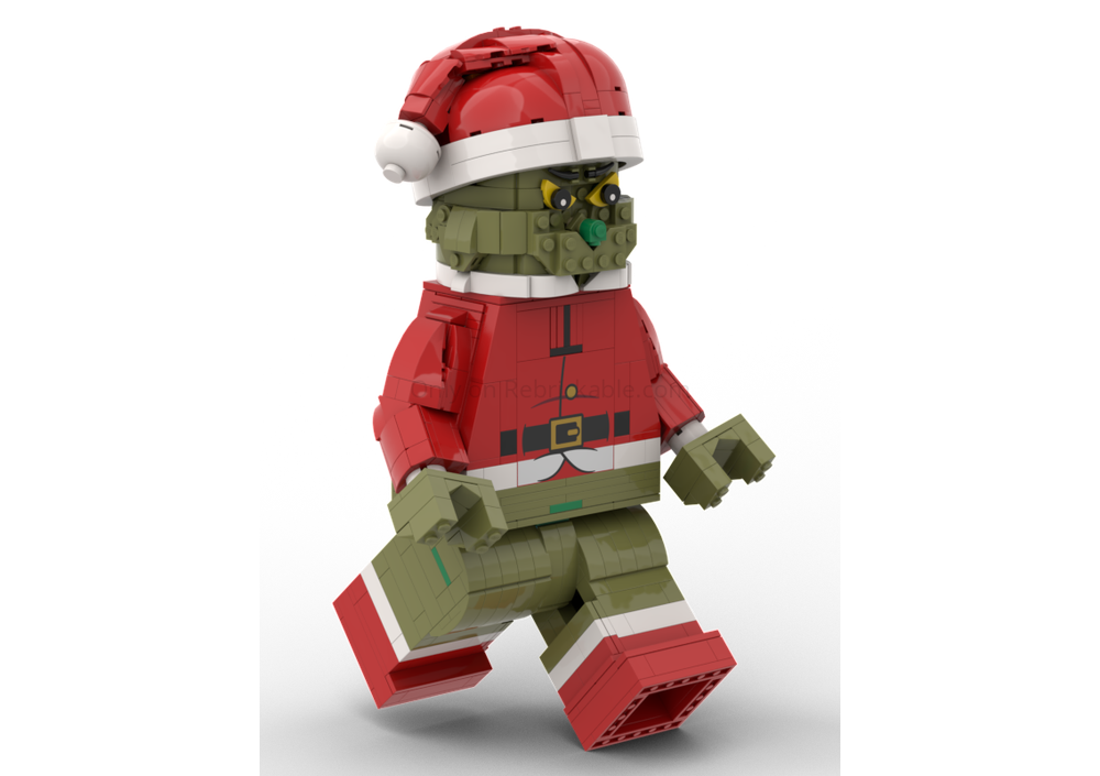 LEGO MOC-243117 Grinch (version 2) by zengogobrick | Rebrickable ...