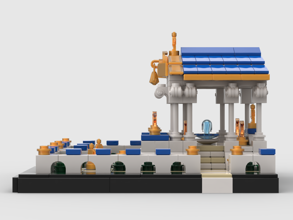 LEGO MOC Greek Temple (Athenian or Spartan Colors) by KingGror ...