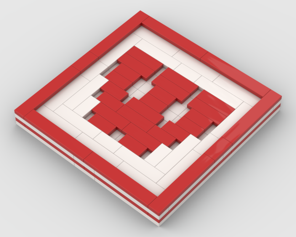 LEGO MOC University of Wisconsin Coaster by HoboMan000 | Rebrickable ...