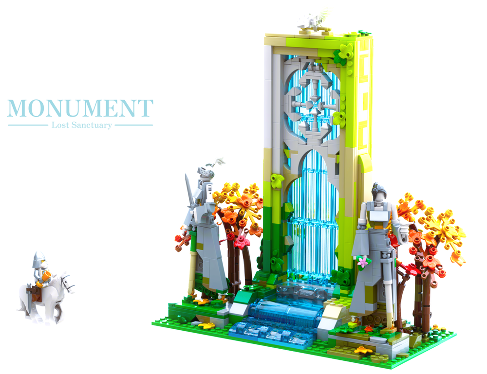 LEGO MOC-243138 MONUMENT by BLACKSNOW | Rebrickable - Build with LEGO