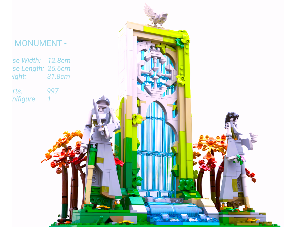 LEGO MOC-243138 MONUMENT by TESTSET | Rebrickable - Build with LEGO