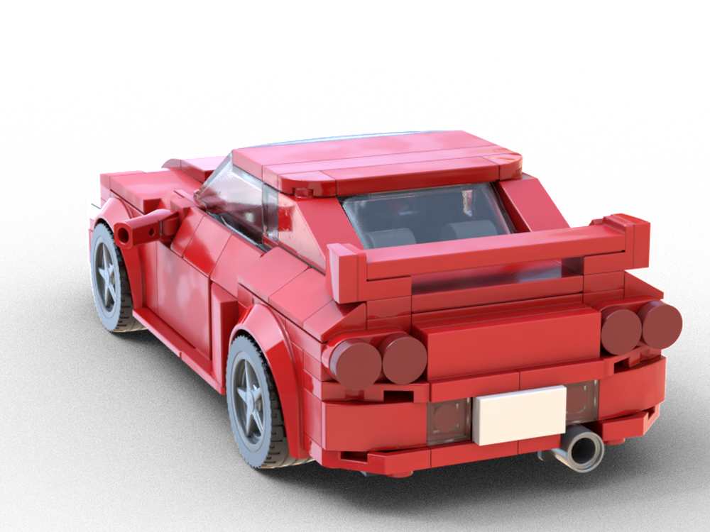 LEGO MOC Nissan Skyline GTR R32 by BowTiedTurismo | Rebrickable - Build ...