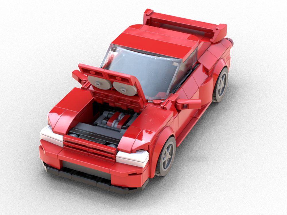 LEGO MOC Nissan Skyline GTR R32 by BowTiedTurismo | Rebrickable - Build ...