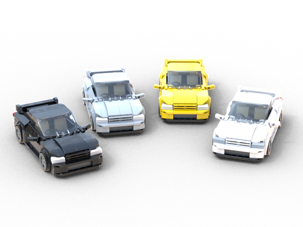 LEGO MOC Nissan Skyline GTR R32 by BowTiedTurismo | Rebrickable - Build ...